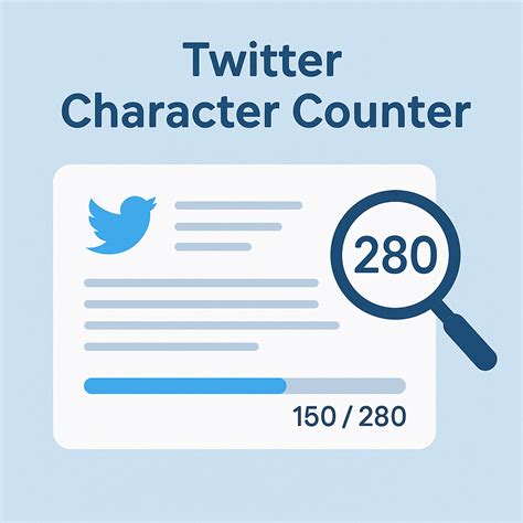 Twitter Character Counter Free Tool