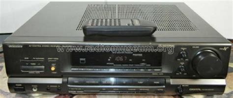 Av Control Stereo Receiver Sa Gx490 Radio Technics Brand