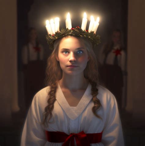 Saint Lucia Lucia Procession Ai By Thaarulf On Deviantart