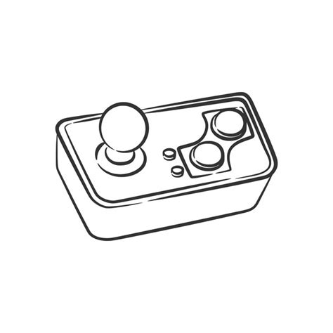Premium Vector Vintage Retro Joystick Gamepad Video Game Controller
