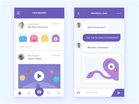 Amazing Chat Interface Inspiration Muzli Design Inspiration