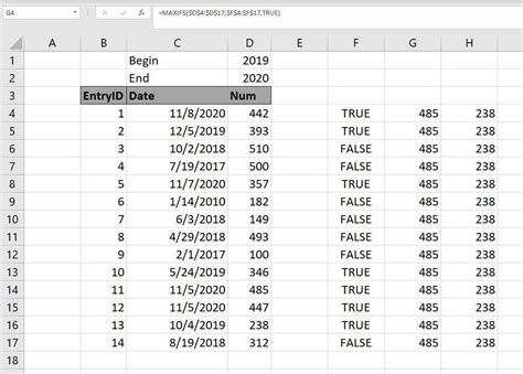 如何找到的最小值和最大值在指定的一組年excel Techrepublic嗎 万博manbext官方 Manbext手机登入