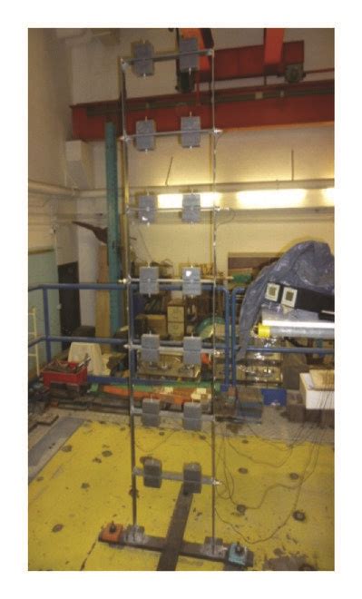 Test Model And Finite Element Model A The Test Model In Laboratory Download Scientific