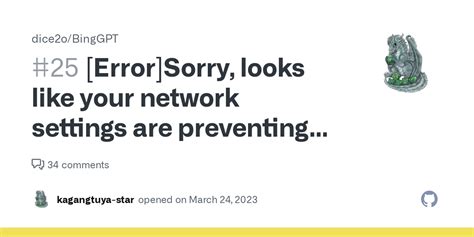 Error Sorry Looks Like Your Network Settings Are Preventing Access To This Feature Issue