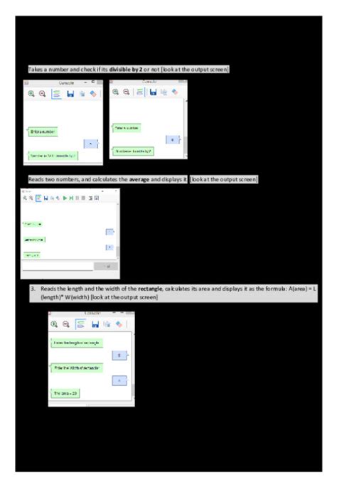 Flowgorithm Exercises