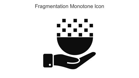 Fragmentation Monotone Icon In Powerpoint Pptx Png And Editable Eps