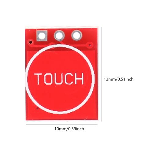 TTP Button Sensor Module Self Locking Touch Button Module Touch Switch Sensor Shopee