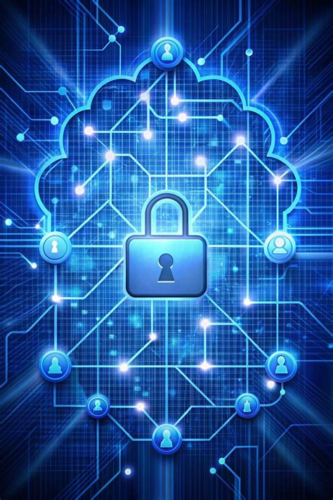 Cloud Computing Diagram Network Data Storage Technology Service On Structure Circuit Computer