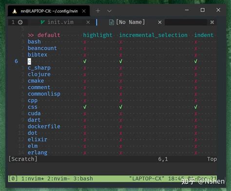 neovim 代码高亮插件 nvim treesitter 的安装与配置 知乎