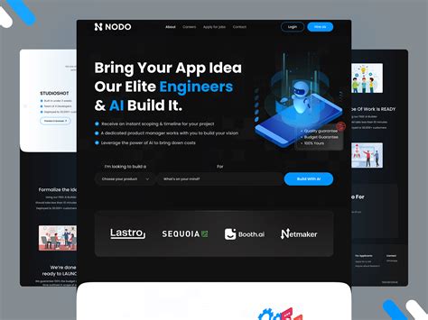 Ai Website Design And Development On Behance