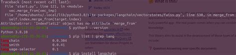 Merge Two Faiss Indexes · Issue 1447 · Langchain Ailangchain · Github