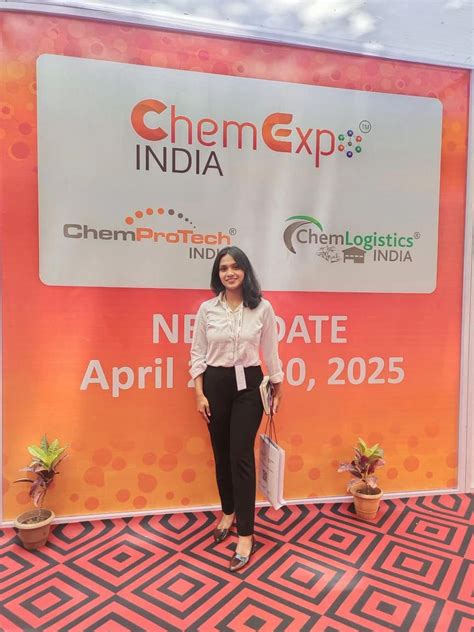 Shruti Joshi On Linkedin Chemexpo Chemexpo2024