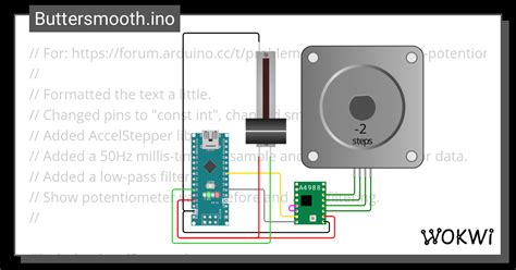Problem With Nema And Potentiometer Programming Arduino Forum