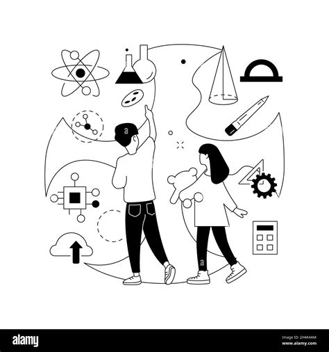 Stem Education Abstract Concept Vector Illustration Stock Vector Image