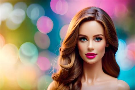 Premium Ai Image Ai Generated Cute Girl Doll