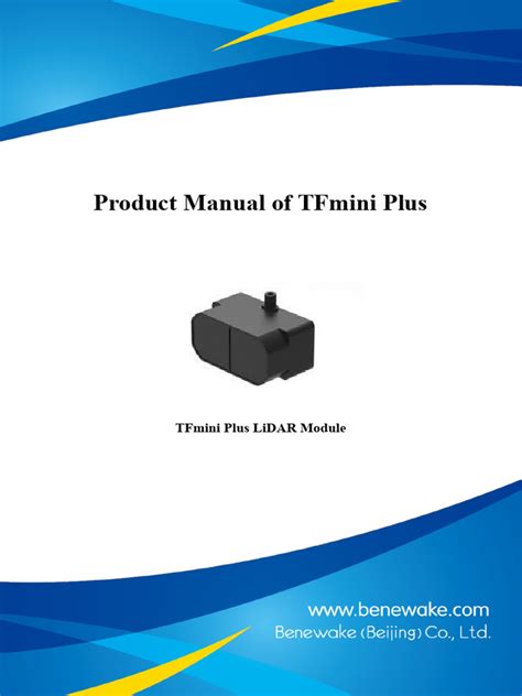 Tfmini Plus User Manual Pdf Computer Engineering Computer Science