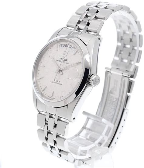 Tudor Prince Date Day 76200 Stainless Steel Silver United States