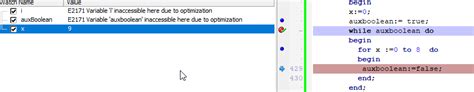 Delphi Why Loop While With For Inside Doent Work Stack Overflow