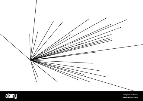 Random Structure Of Angular Geometric Lines Element Irregular Abstract Lines Element Vector