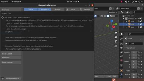 How Can I Install Animation Nodes In Blender 30 · Issue 1700 · Jacquesluckeanimationnodes