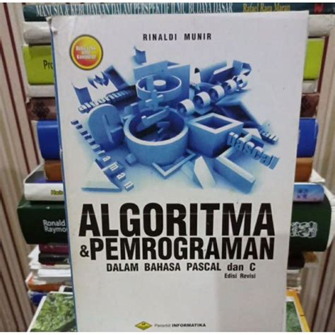 jual algoritmaandpemograman dalam bahasa pascal dan c edisi revisi by