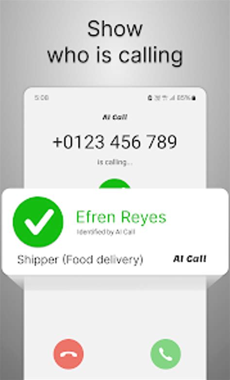 Ai Call Caller Identify สำหรับ Android ดาวน์โหลด