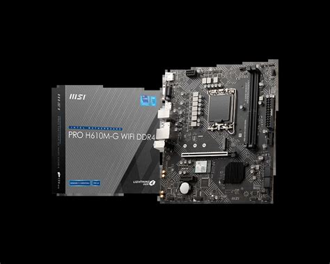 Msi Pro H M G Wifi Ddr Motherboard Su Tech Games