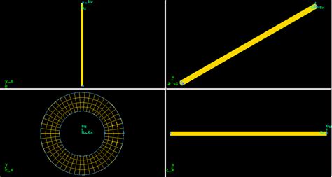Mesh Generated For The Annular Section Download Scientific Diagram