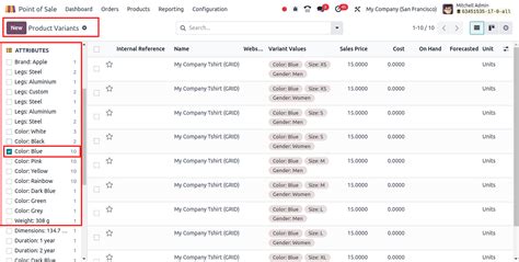 Ultimate Guide To Product Variant Management In Odoo 17 Pos