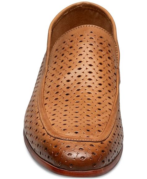 Stacy Adams Mens Winden Perforated Slip On Loafers Macys