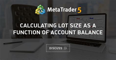 Calculating Lot Size As A Function Of Account Balance On Balance Volume Obv Mql4 And