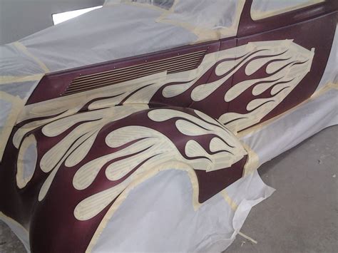 Dennis Day Designs Lettering Pinstriping Murals Flames