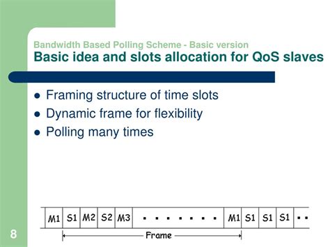 Ppt A Flexible Bandwidth Management Scheme In Bluetooth Powerpoint