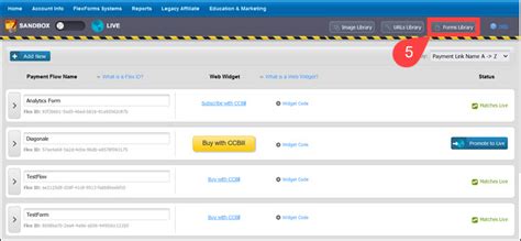 flexforms forms library ccbill doc