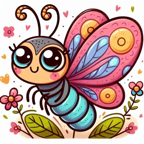 نقاشی پروانه با رنگ‌های شاد برای کودکان راهنمای آسان سوییتی بلاگ