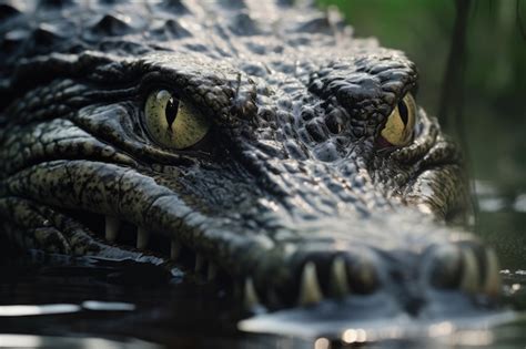 Premium Photo Alligator In Its Natural Habitat