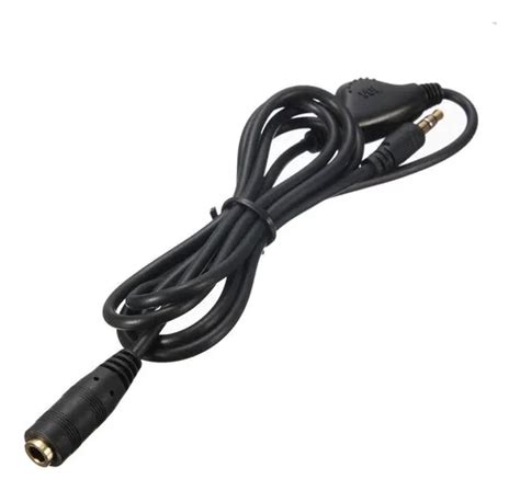 Cabo Extensor Fone De Mts Mm Fio C Ajuste Volume Mercadolivre