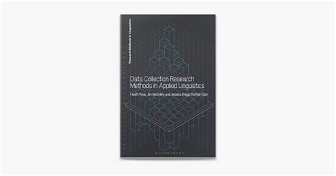 ‎data Collection Research Methods In Applied Linguistics By Heath Rose