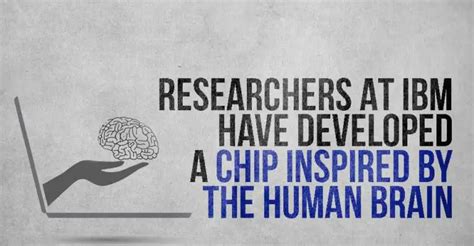 Researchers At IBM Have Developed A Chip Inspired By The Human Brain