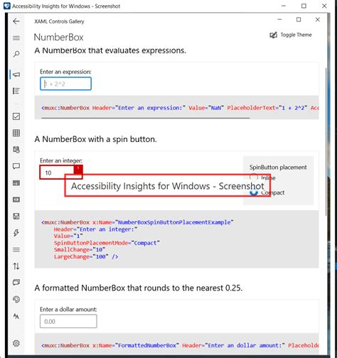Numberbox Control Is Not Completely Accessible · Issue 3174