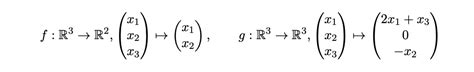 Solved Verify That The Following Maps Are Linear Find The