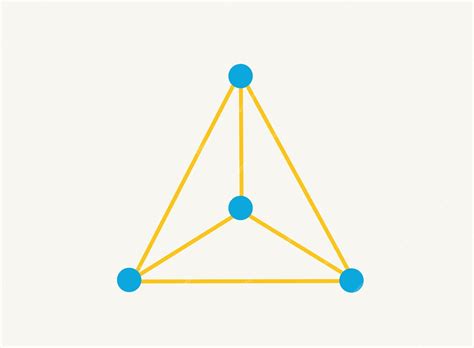 Premium Vector Euler Tetrahedral Graph Math Simbol Vector Separated