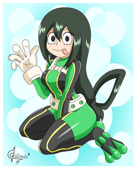 Tsuyu Asui Boku No Hero Academia By Chrissursilversoul On Deviantart