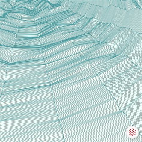 Network Background Connection Structure Wireframe Polygonal Vector Illustration 3d Technology