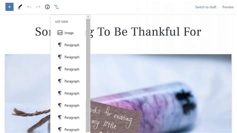 Block Navigation Plugin Provides Missing Context Based Outline For The
