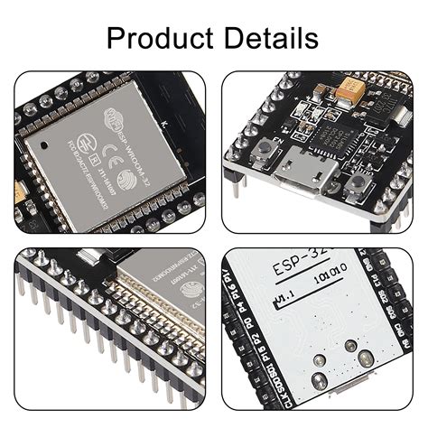 Mua ACEIRMC 4pcs ESP32S ESP32 CP2102 38 Pins Development Board 2 4 GHz Dual Core WLAN WiFi