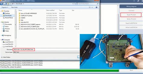 Cg Fc200 Readwrite Delphi Ecu Dcm35 Crd22 In Boot Mode