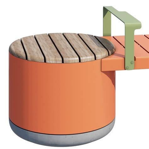 Xylem Planters With Bench 332480 3d Model Download 3d Model Xylem