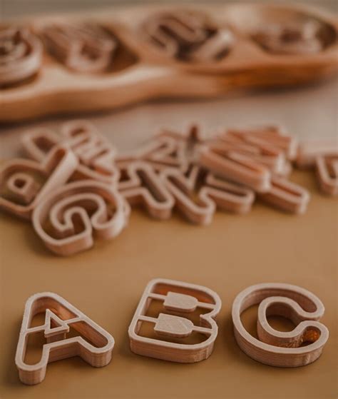 Alphabet Eco Cutter Set By Kinfolk Pantry The Playful Collective