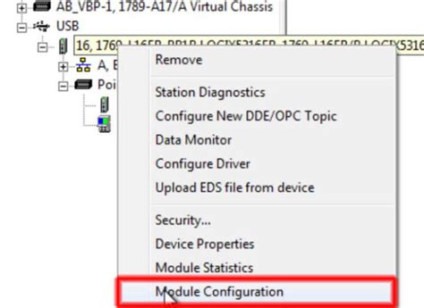 CompactLogix RSLinx Classic How To Set The Ethernet Address Through Its USB Port The